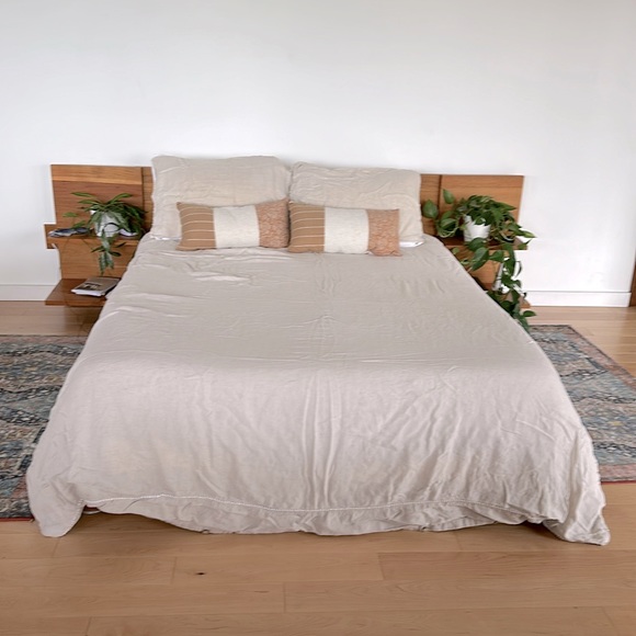 Magic Linen | Bedding | Queen Magic Linen Duvet Cover Set | Poshmark